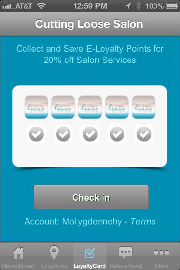 Cutting Loose's Mobile App - Cutting Loose Hair Salons